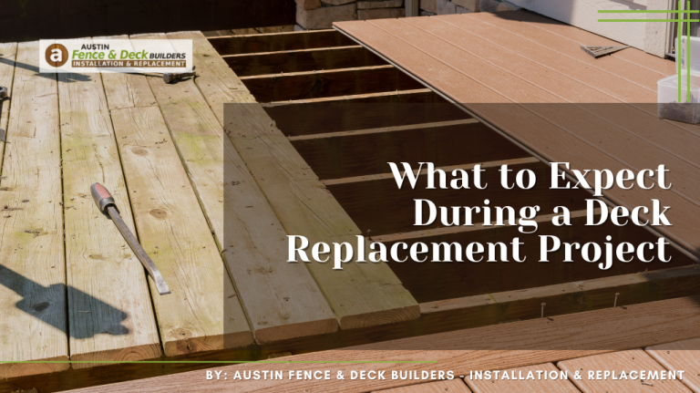 What to Expect During a Deck Replacement Project